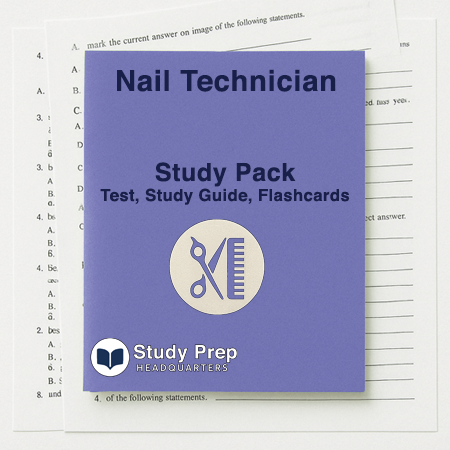 Nail Technician NIC Theory Study Pack – Test & Flashcards