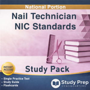 Nail Technician NIC Theory Study Pack – Test & Flashcards